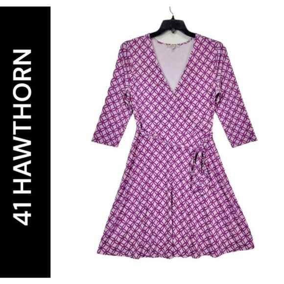 41 Hawthorn | Dresses | 4 Hawthorn Woman Pink Long Sleeves Size Large ...
